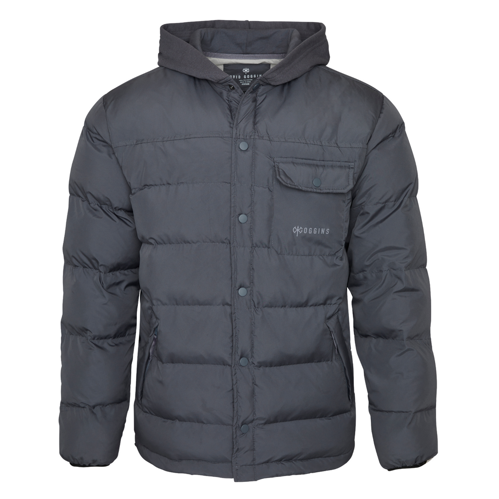 Goggins Button-Up Puffer Jacket – Shop-David-Goggins